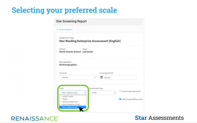 Transitioning from the Star Enterprise Scale to the Star Unified Scale ...
