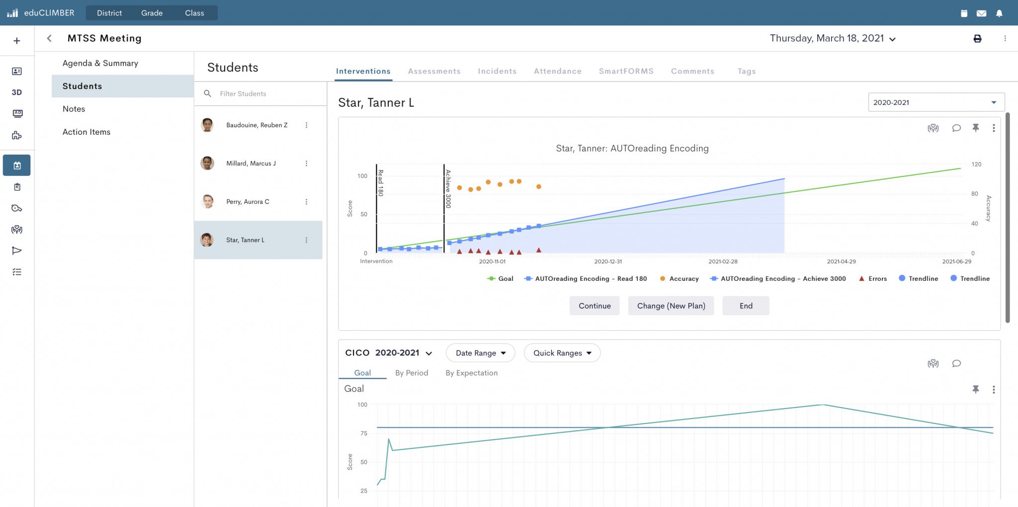 MTSS Data Tracking Made Simple | eduCLIMBER