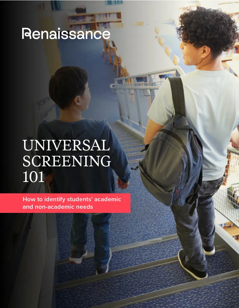 Universal Screening eBook | Renaissance