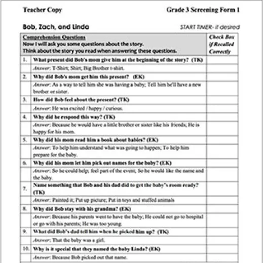 Research-Based CAT & CBM Reading Assessments