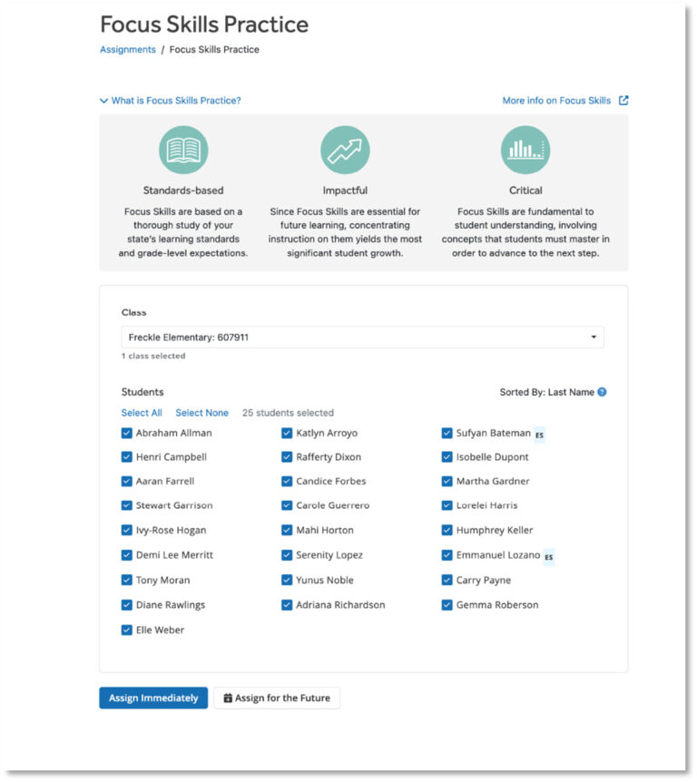 Freckle enhancements to better support educators | Renaissance