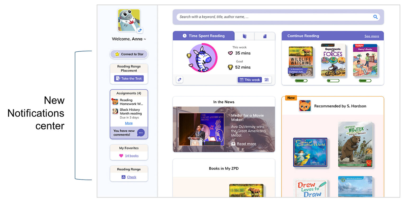 Enhanced myON student experience boosts motivation | Renaissance