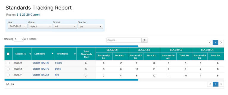 Introducing the new 3rd Grade Portfolio Report for Florida SchoolCity ...
